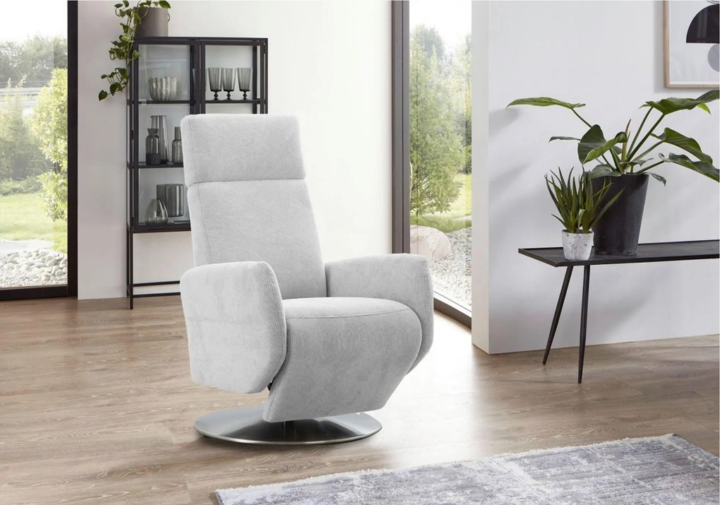 XXXLutz RELAXAČNÍ KŘESLO, textil, světle šedá Sit & More - Online Only křesla & taburety - 000144006210