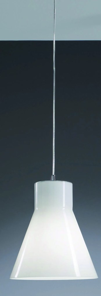 Fabas luce Fabas Diana, závěsné svítidlo, 1x75W, bílé stínítko, prům. 23cm