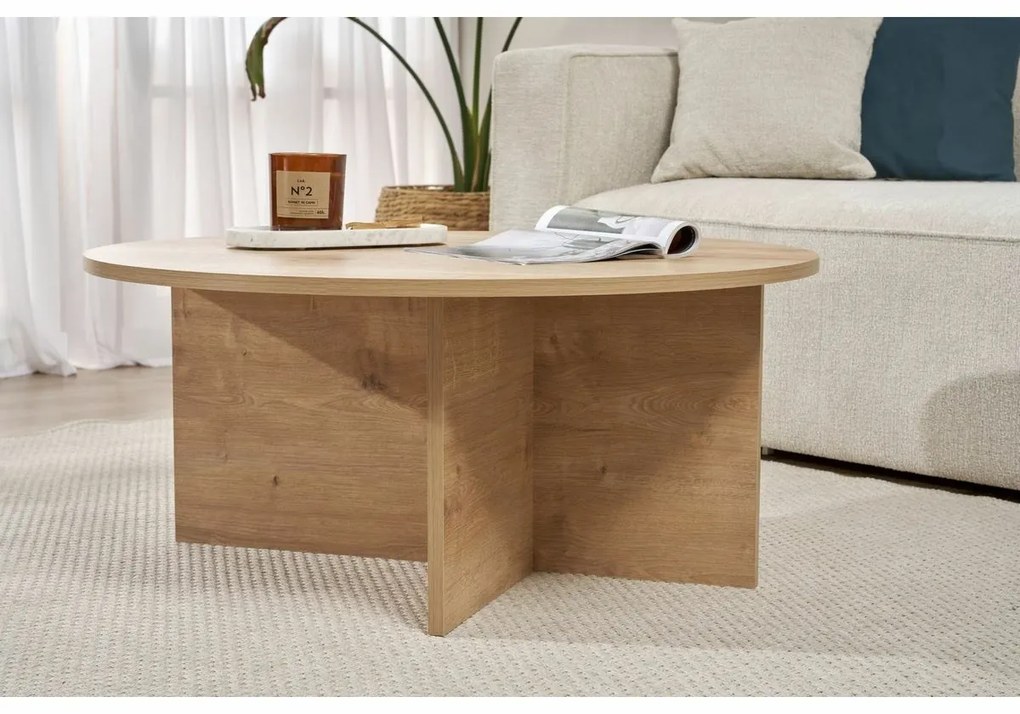 Konferenční stolek Soleil Sapphire Oak