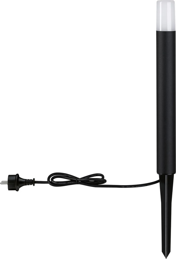 P 94385 VÝPRODEJ - Venkovní stojací svítidlo Flarea 400mm IP65 3.000K 3,1W hliník 230V - PAULMANN