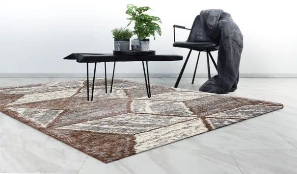 Breno Kusový koberec HARMONY 402 beige-silver, 200x290 cm, Vícebarevné
