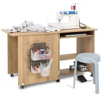 Maridex Stolek na šicí stroj / Víceúčelový stůl Barva: Bílá