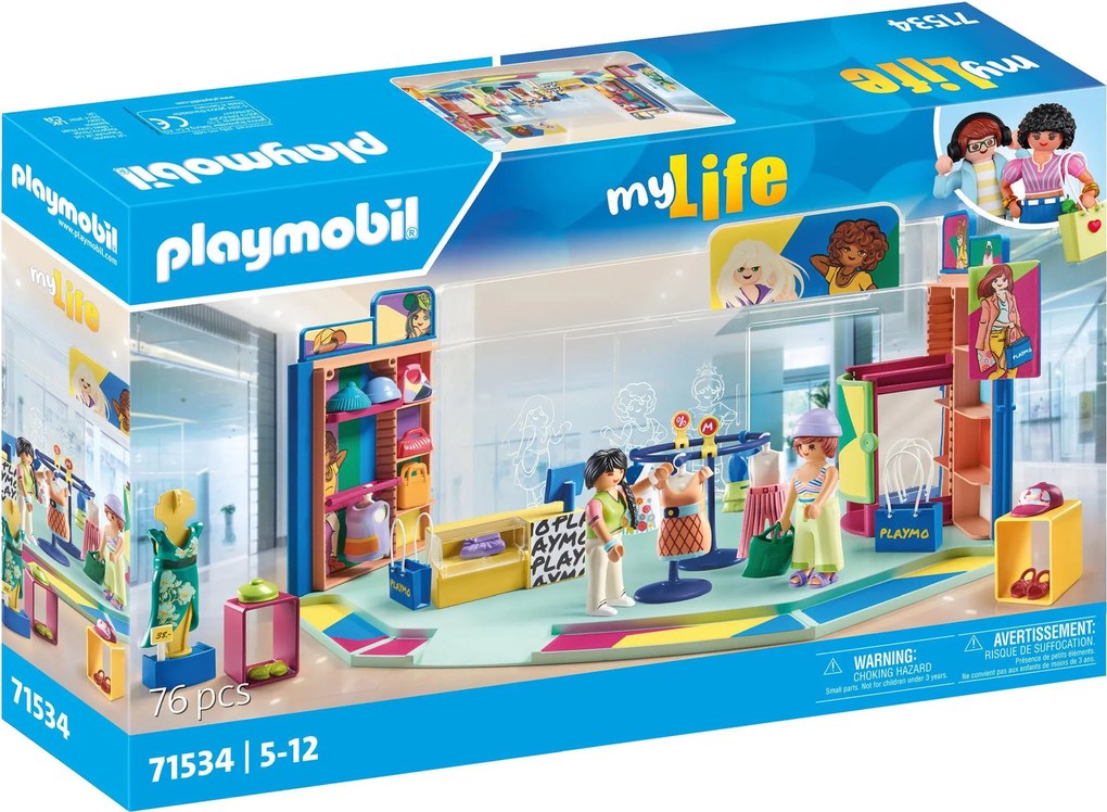 Set figurek a příslušenství playmobil 71534 módní butik