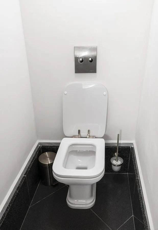 Kerasan Kerasan, WALDORF WC sedátko, Soft Close, bílá/chrom, 418801