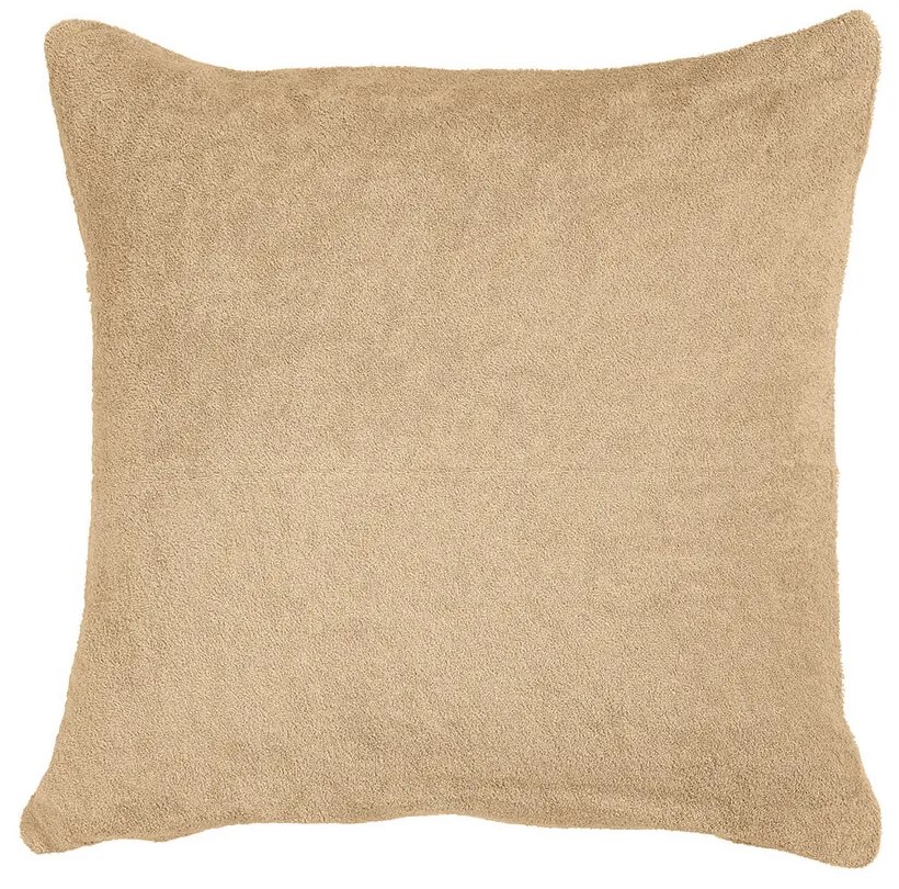 Froté povlak na polštář 40x40 béžový tmavý 010 silný 200g/m2 KARO
