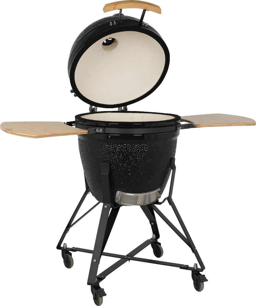 Keramický Kamado BBQ gril BestBerg BBGK-55B / Ø 46 cm / černá