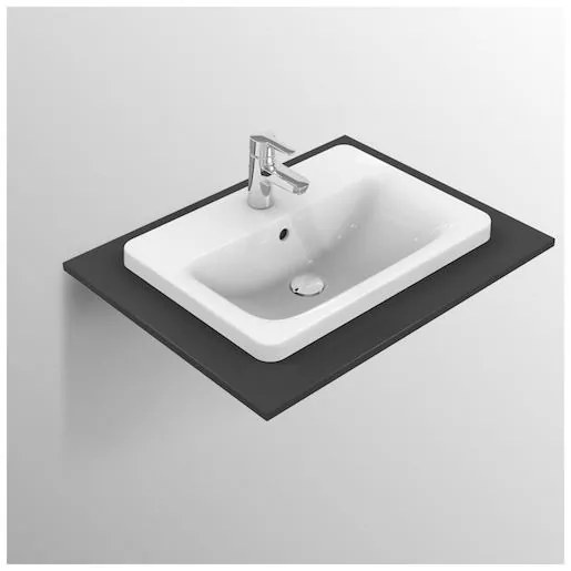 Ideal Standard Connect zápustné umyvadlo 40x51 cm otvor pro baterii uprostřed E504301