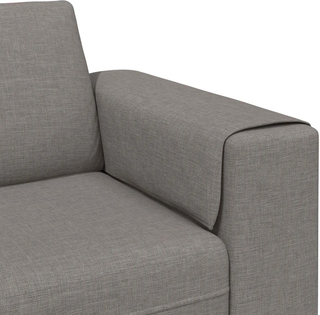 Pohovka do obývacího pokoje 3 ks Taupe Polyester 3335117