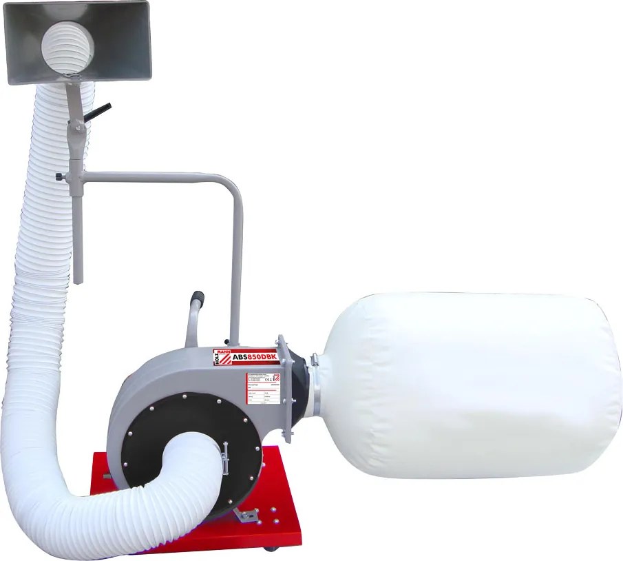 Odsávací systém pro soustruhy na dřevo Holzmann ABS850DBK 230V ABS850DBK_230V