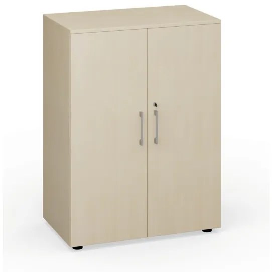 Kancelářská skříň s dveřmi PRIMO Classic, 1087x800x420 mm, bříza