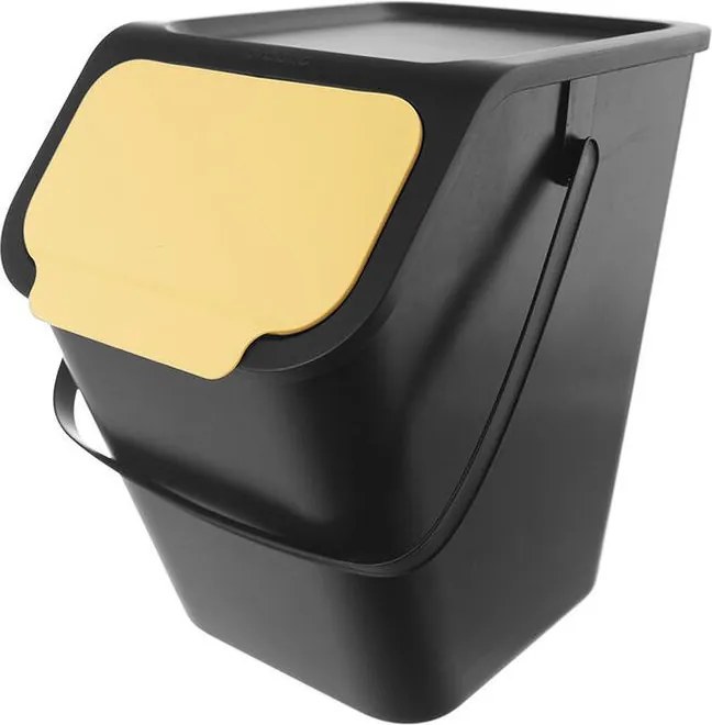 Odpadkový koš BIN, 25 l žlutý