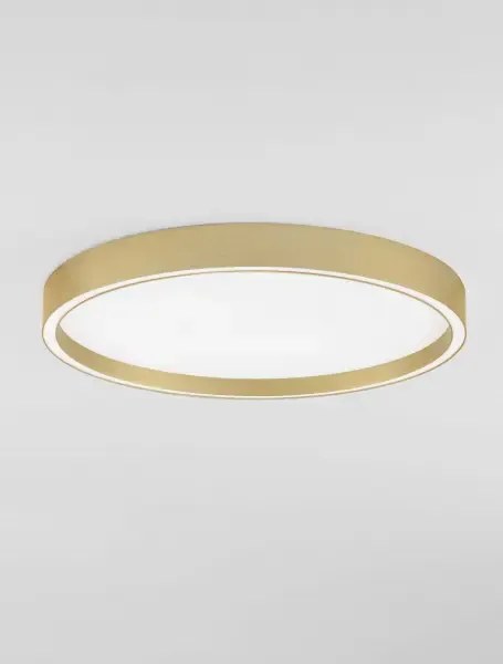 LED stmívatelné zlaté moderní stropní svítidlo Istos