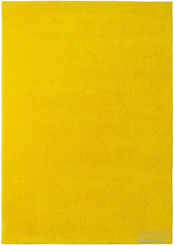 Breno Kusový koberec SPRING yellow – žlutý, 140x200 cm
