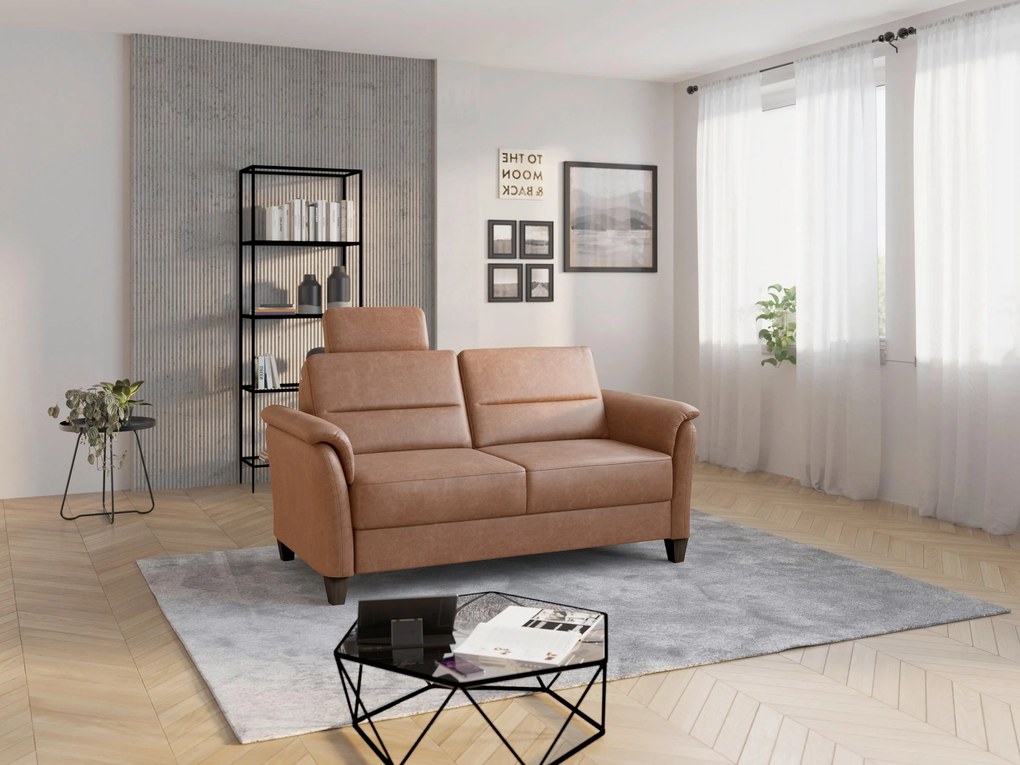 XXXLutz TŘÍMÍSTNÁ POHOVKA, textil, koňaková Sit & More - Pohovky - 00014401971T