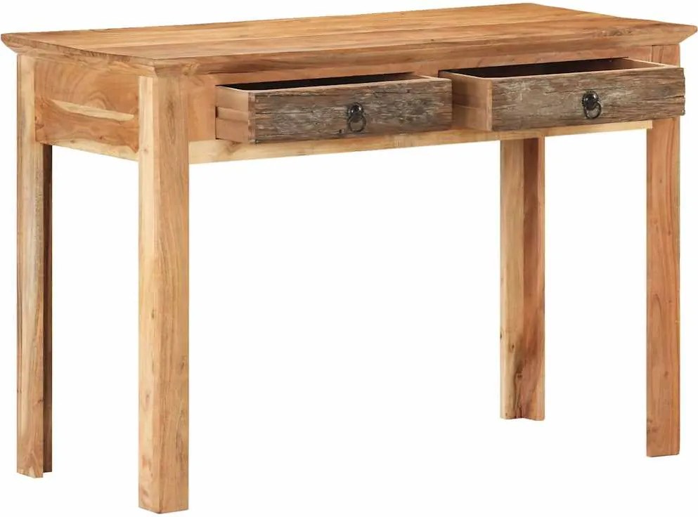 Psací stůl 110 x 50 x75 cm masivní recyklované dřevo 320385