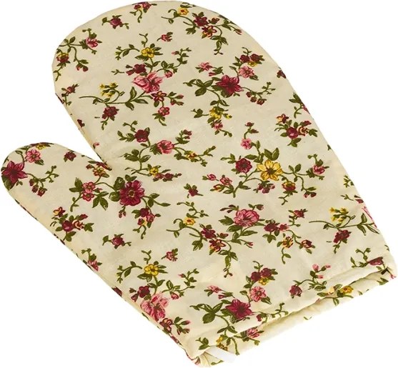 Bellatex Kuchyňská chňapka 28x18 cm Růžička
