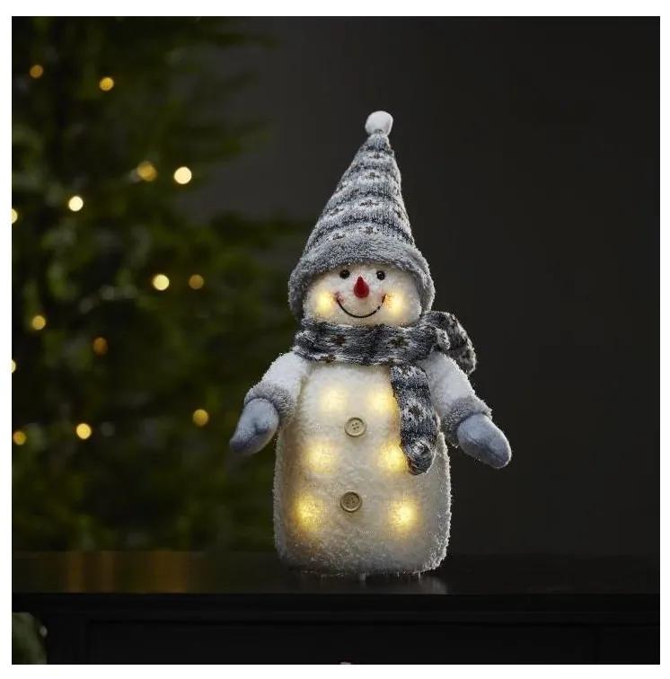 Eglo Eglo 411222 - LED Vánoční dekorace JOYLIGHT 8xLED/0,06W/3xAA šedá EG411222