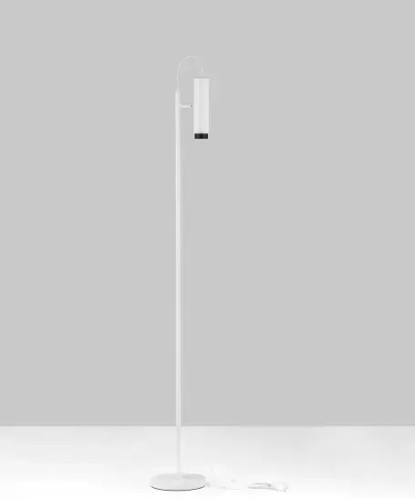 Designová stojací lampa Nessi Bílá