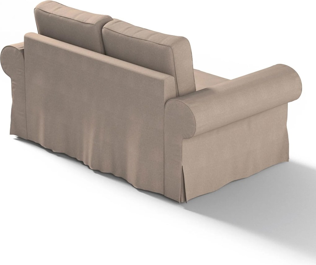 Potah na pohovku IKEA Backabro 2-místná, rozkládací barva béžová látka pletený vzor