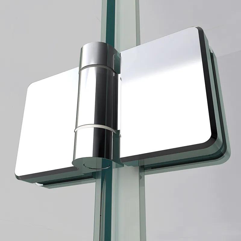 BPS-koupelny Obdélníkový sprchový kout HYD-OK12C 110x80 chrom/transparent