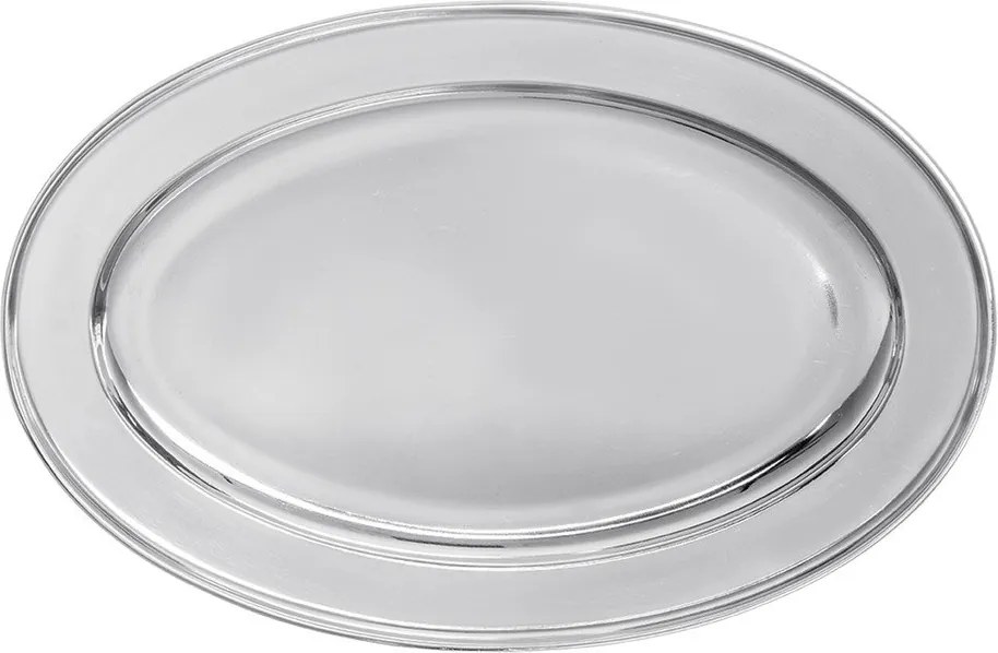 Servírovací tác z nerezové oceli 20,5x30 cm – Orion