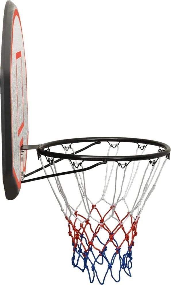 vidaXL Basketbalový koš 90x60x2 cm polyethylen [93666] Barva: Bílá