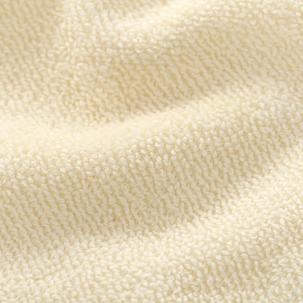 Goldea bavlněný froté ručník / osuška soft bez bordury - smetanový 30 x 50 cm