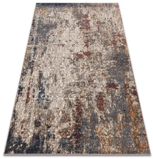 Vlněný kusový koberec NAIN 7700/51922 Klasický vintage béžový modrý terakota Rozměr: 240x340 cm