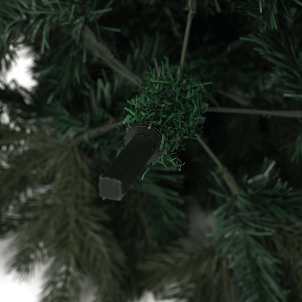 3D vánoční stromek, zelená, 120 cm, CHRISTMAS TYP 9