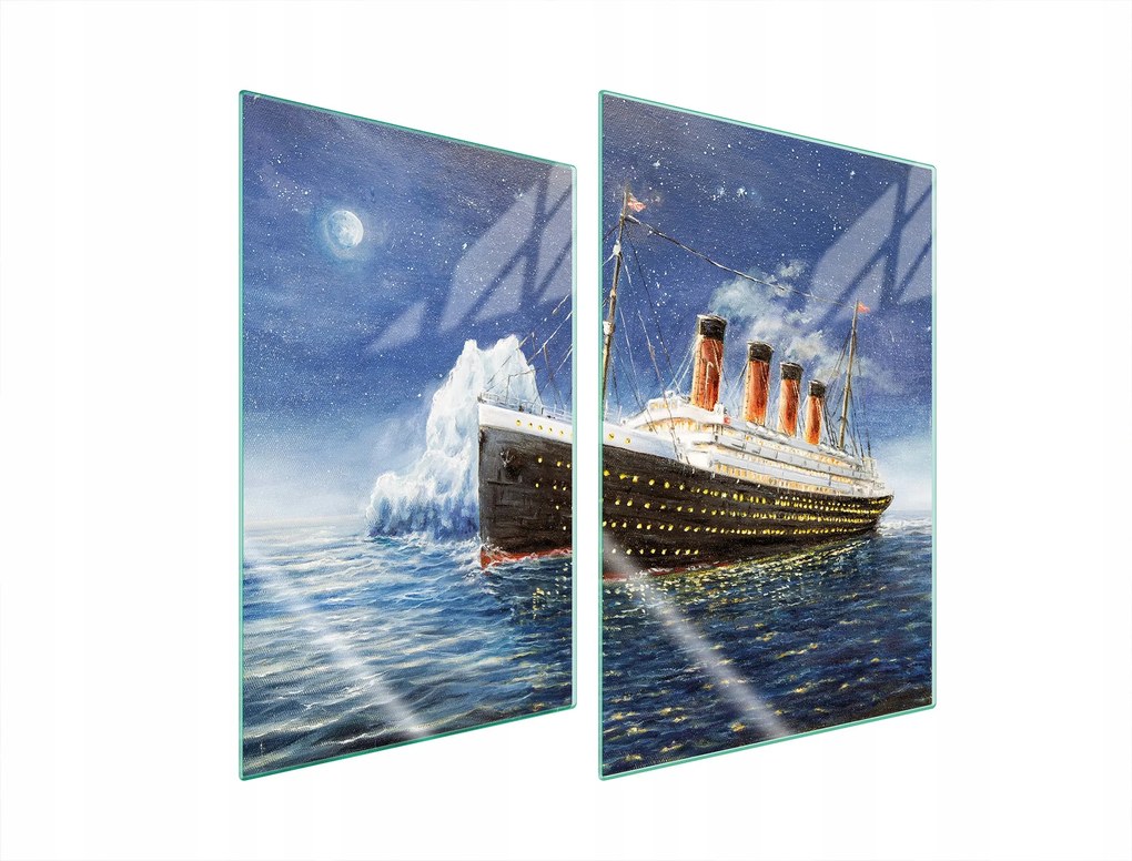 Ochranná Skleněná Deska Do Kuchyně 2x35x52 Titanic Tvrzené Sklo