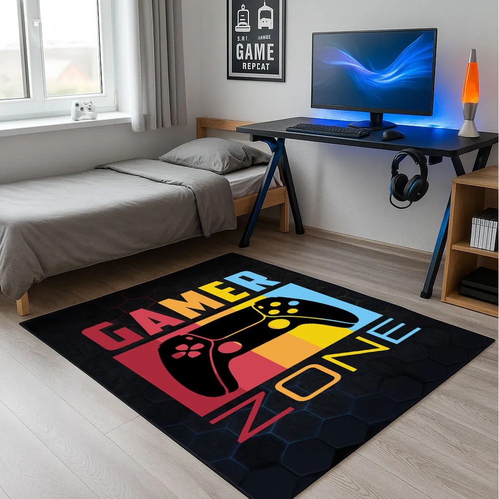 TZ Designový koberec Gamer Rozměr: 120x170 cm