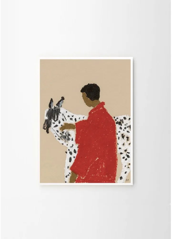 Plakát 30x40 cm Spotted Horse – Isabelle Vandeplassche – The Poster Club