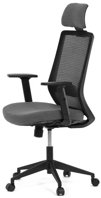 Ergonomická kancelářská židle AURELIE - černá síťovina Barva: černá