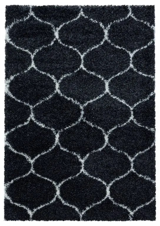 Kusový koberec Salsa 3201 Anthrazit - 240 x 340 cm