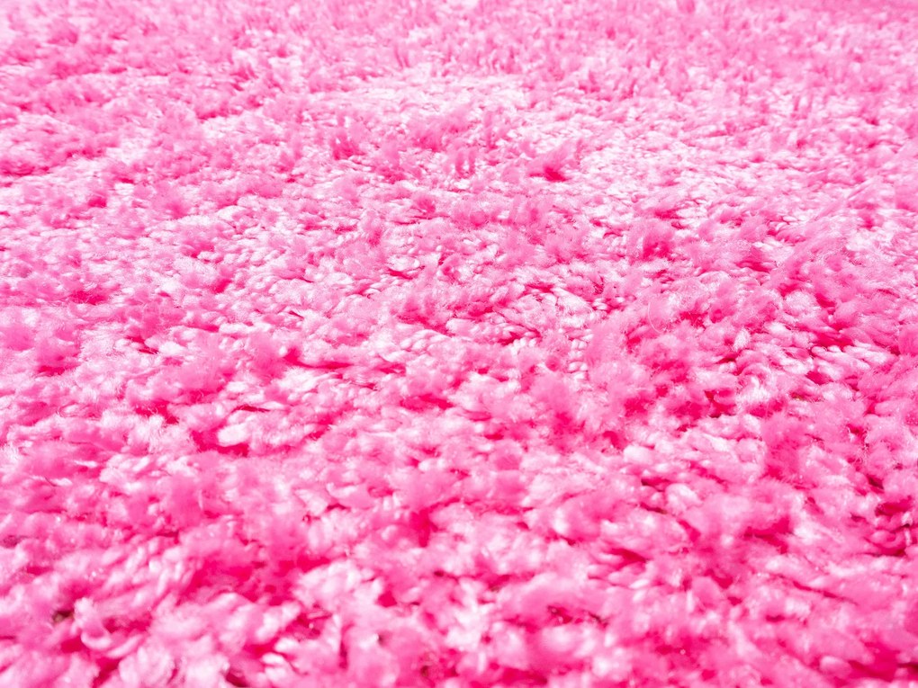 Mono Carpet, Kusový koberec Efor Shaggy 7182 Pink, 160x230, růžová, dětský pokoj