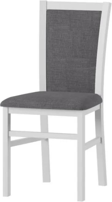 MAXIVA Jídelní židle - SATURN 101, různé barvy tkanin a nohou na výběr Nohy/čalounění: bílá matná/savana 05
