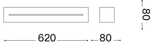 Ideal Lux - Nástěnné svítidlo 4xE14/40W/230V bílá