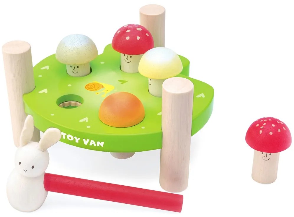 Le Toy Van Petilou Zatloukačka veselé muchomůrky