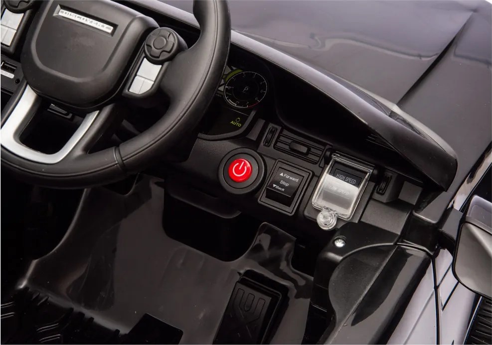 LEAN CARS Elektrické autíčko Land Rover Discovery DLS-K06 černé