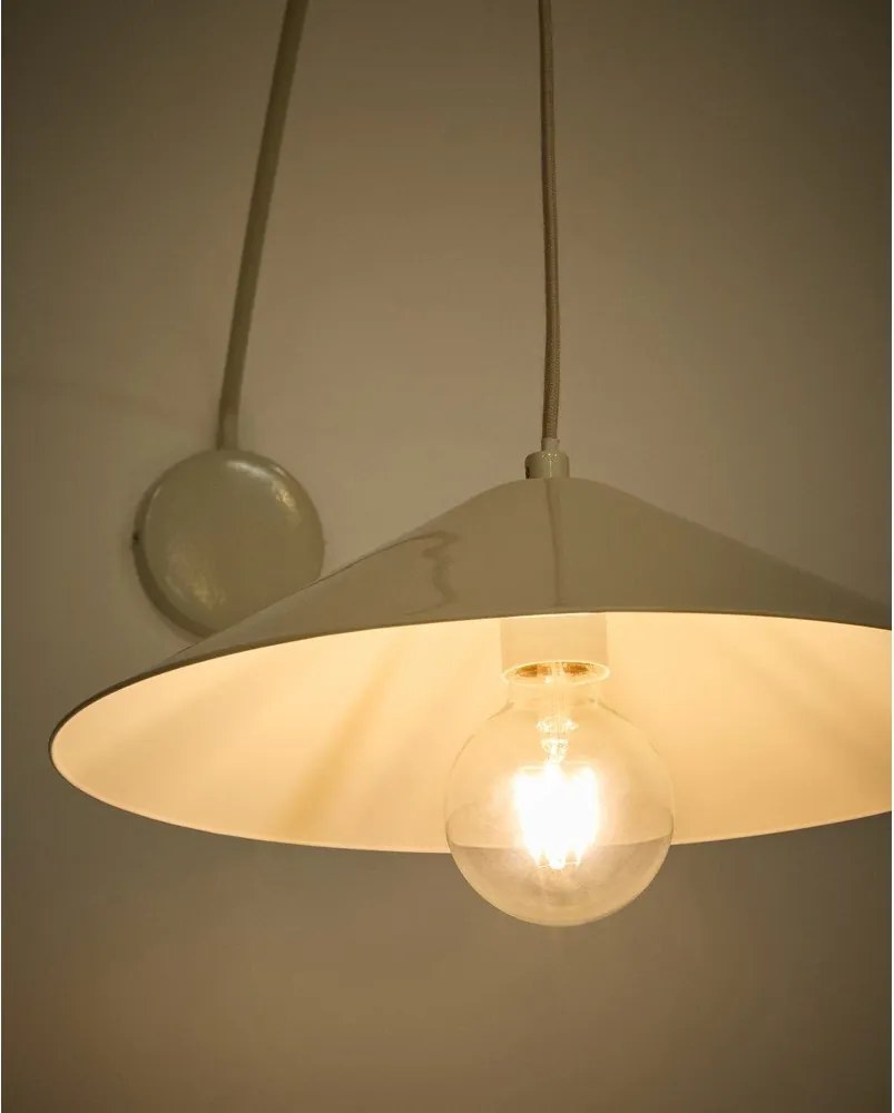 Krémové nástěnné svítidlo ø 35 cm Kally – Kave Home