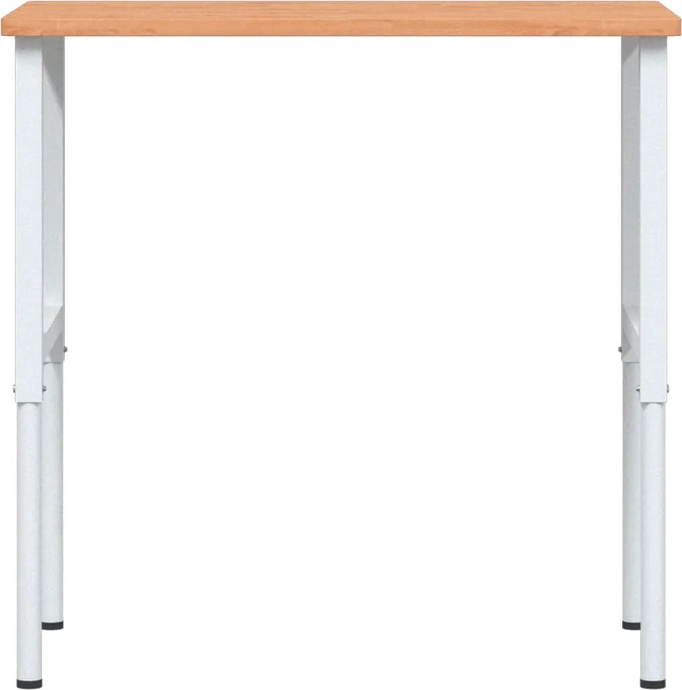 Pracovní stůl 100 x 60 x (71,5–98) cm masivní buk obdélníkový 3309706