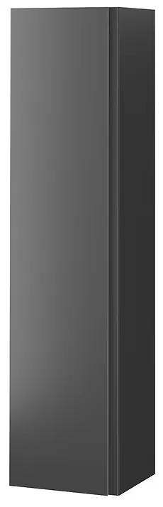 Cersanit Moduo, vysoká skříňka 40x34x160 cm, antracitová matná, S590-086