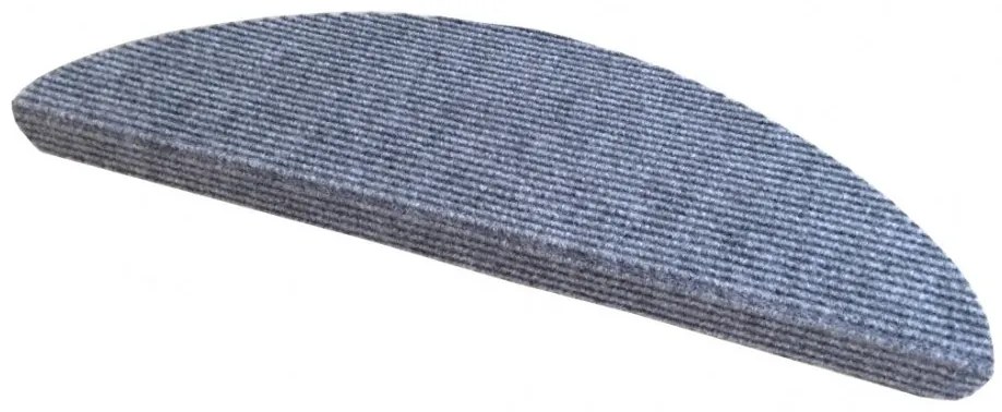 Vopi Nášlapy na schody Quick step šedý půlkruh, samolepící - 24x65 půlkruh (rozměr včetně ohybu)