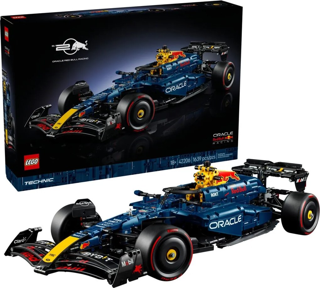 Lego technic 42206 auto oracle red bull racing rb20 f1 5702017816296