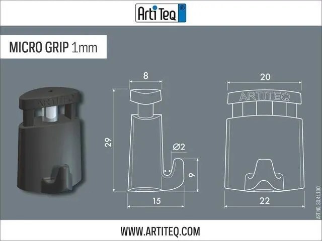 MicroGrip1 | Háček Micro Grip 1mm