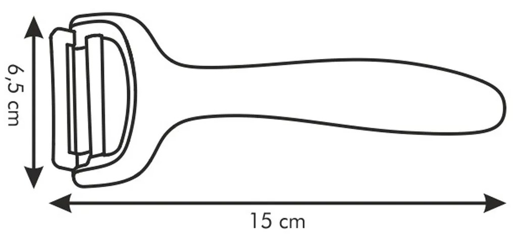 TESCOMA Keramická škrabka s příčnou čepelí VITAMINO