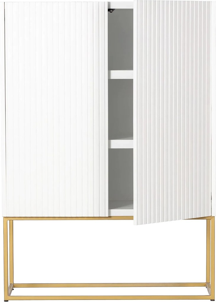 Szafa Wavy white