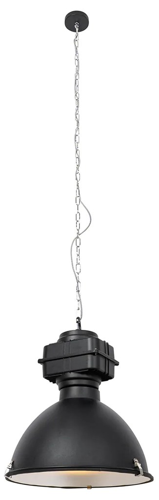 Industriální závěsná lampa černá 53,5 cm - Sicko