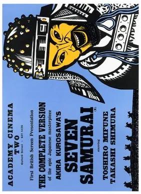 Plakát Sedm samurajů, Akira Kurosawa, 30x40cm