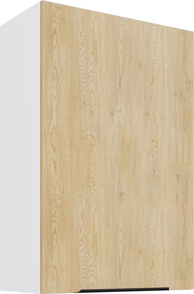 CREMONA bc | horní skříňka 60 G-90 1F policová | 60 cm | VYSOKÁ | bílá/cremona